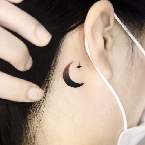 Behind The Ear Tattoos: Full Guide With Ideas - Glaminati.com