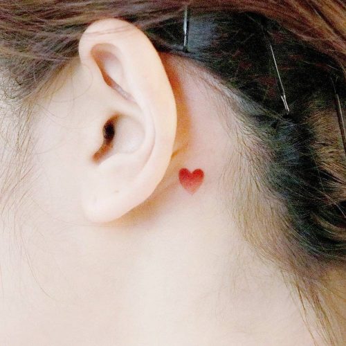 Behind The Ear Tattoos: Full Guide With Ideas - Glaminati.com