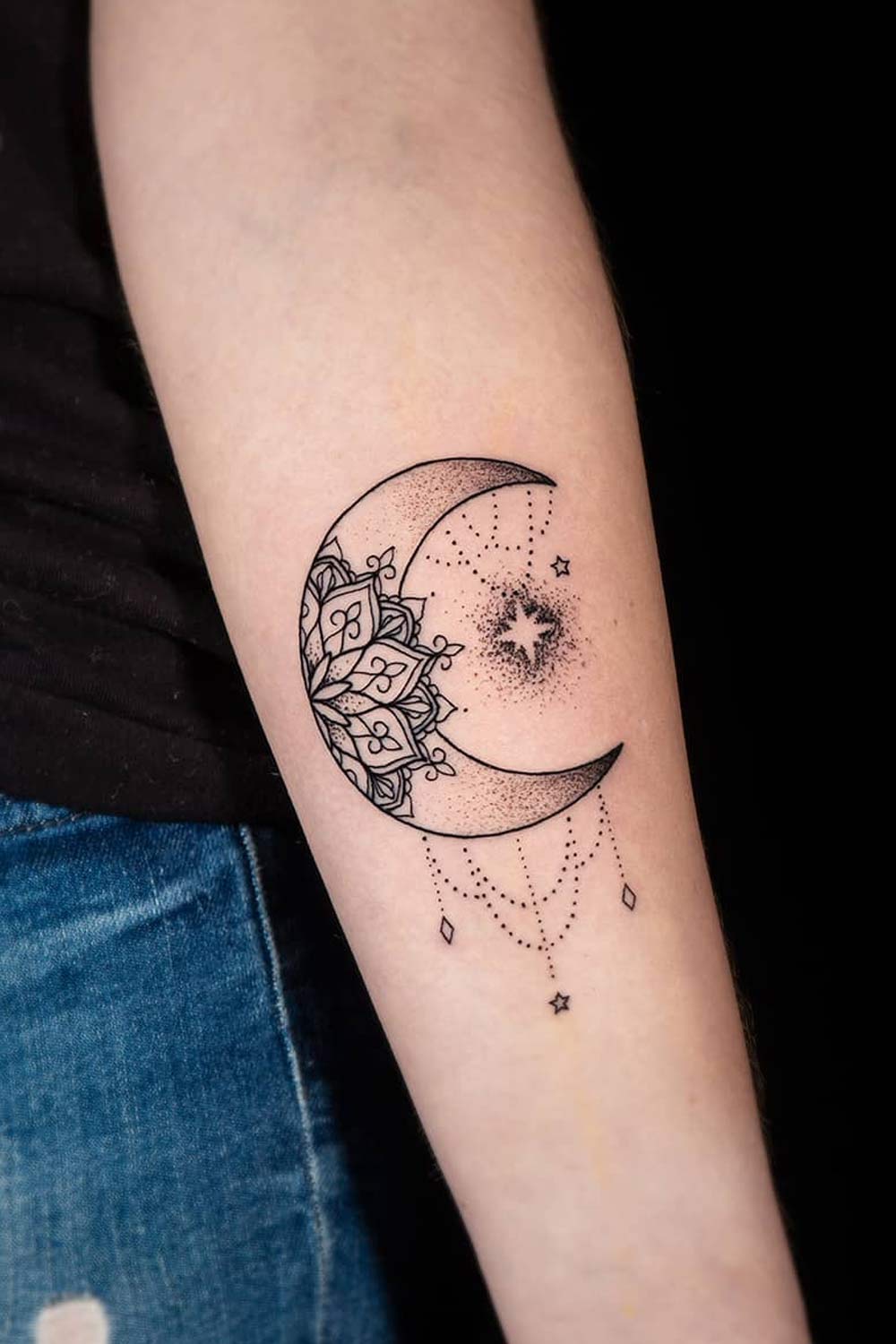 43 Moon Tattoo Designs that Illuminate Your Skin + FAQ