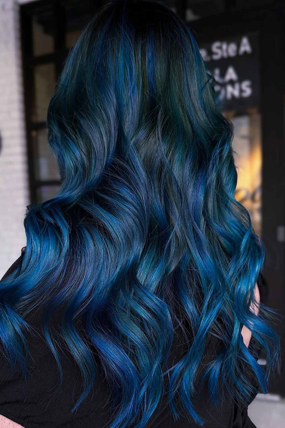 The Magical Power of Blue Black Hair