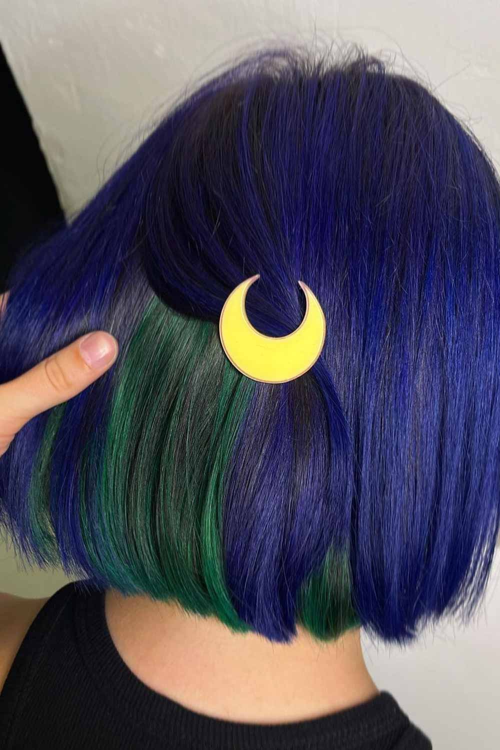 The Magical Power of Blue Black Hair