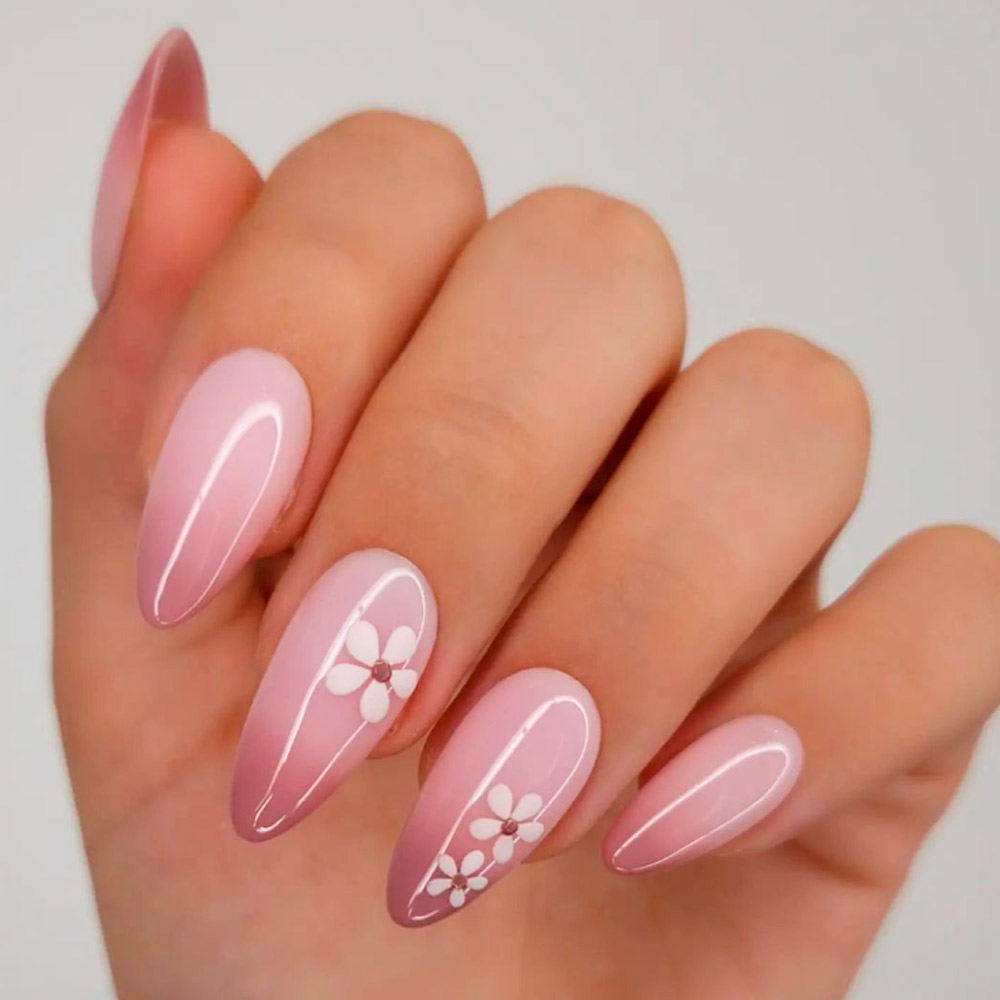 50 Pretty Flower Nail Designs To Copy