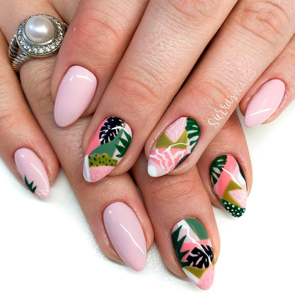35 Tropical Nails Designs Every Lady Should Try This Summer