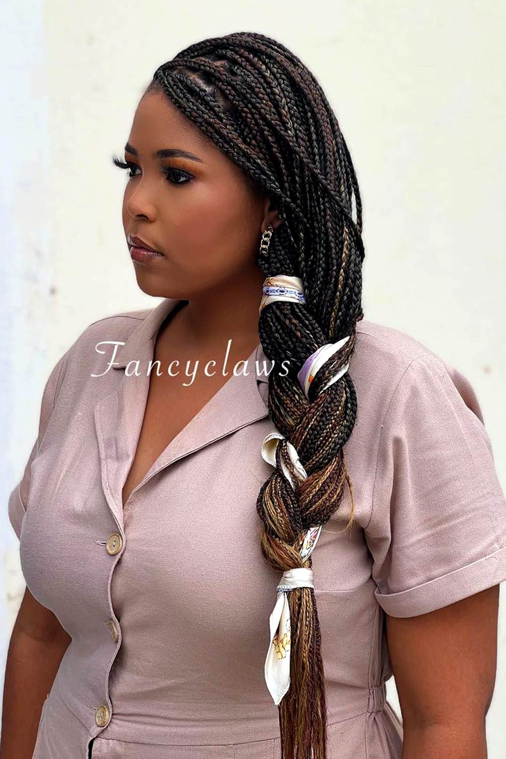 Box Braid Styling Ideas For Most Exquisite Tastes