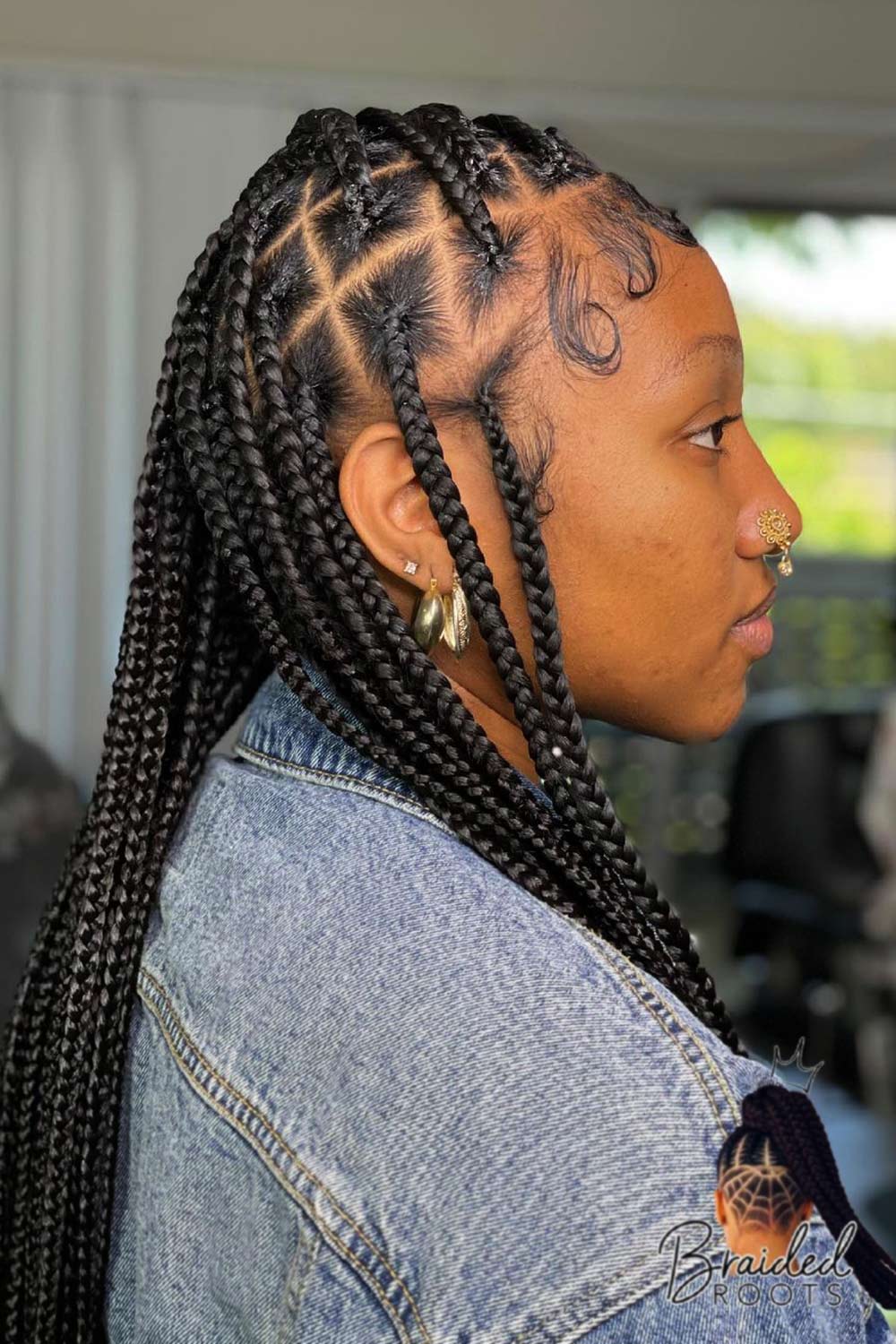Box Braid Styling Ideas For Most Exquisite Tastes