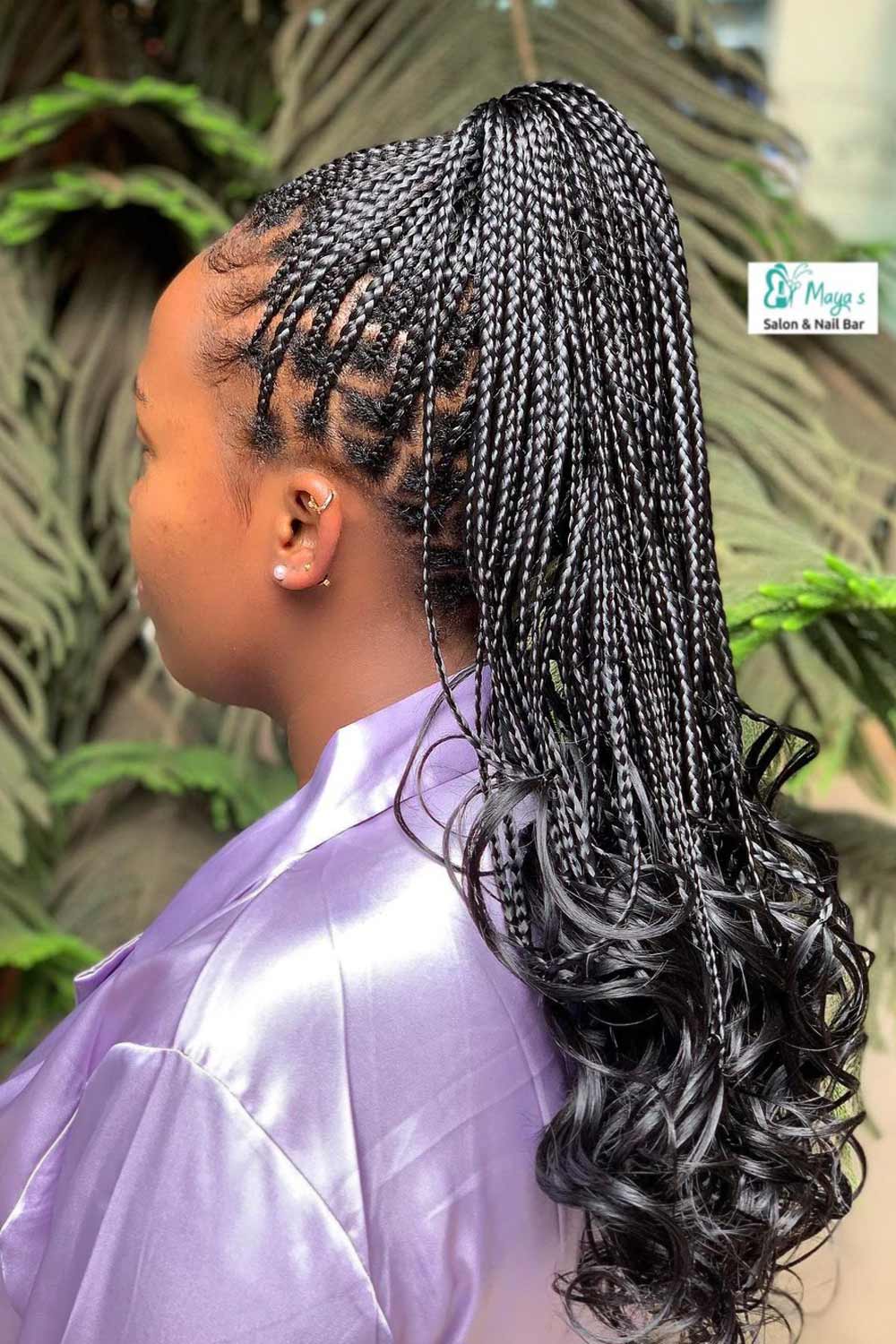 Box Braid Styling Ideas For Most Exquisite Tastes