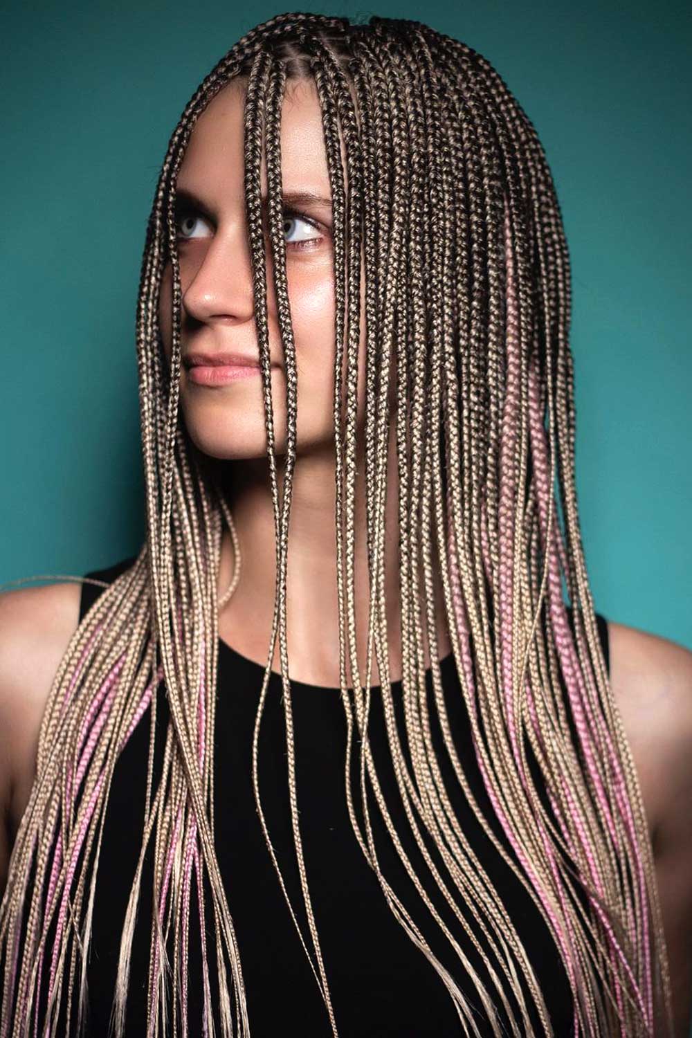 Box Braid Styling Ideas For Most Exquisite Tastes