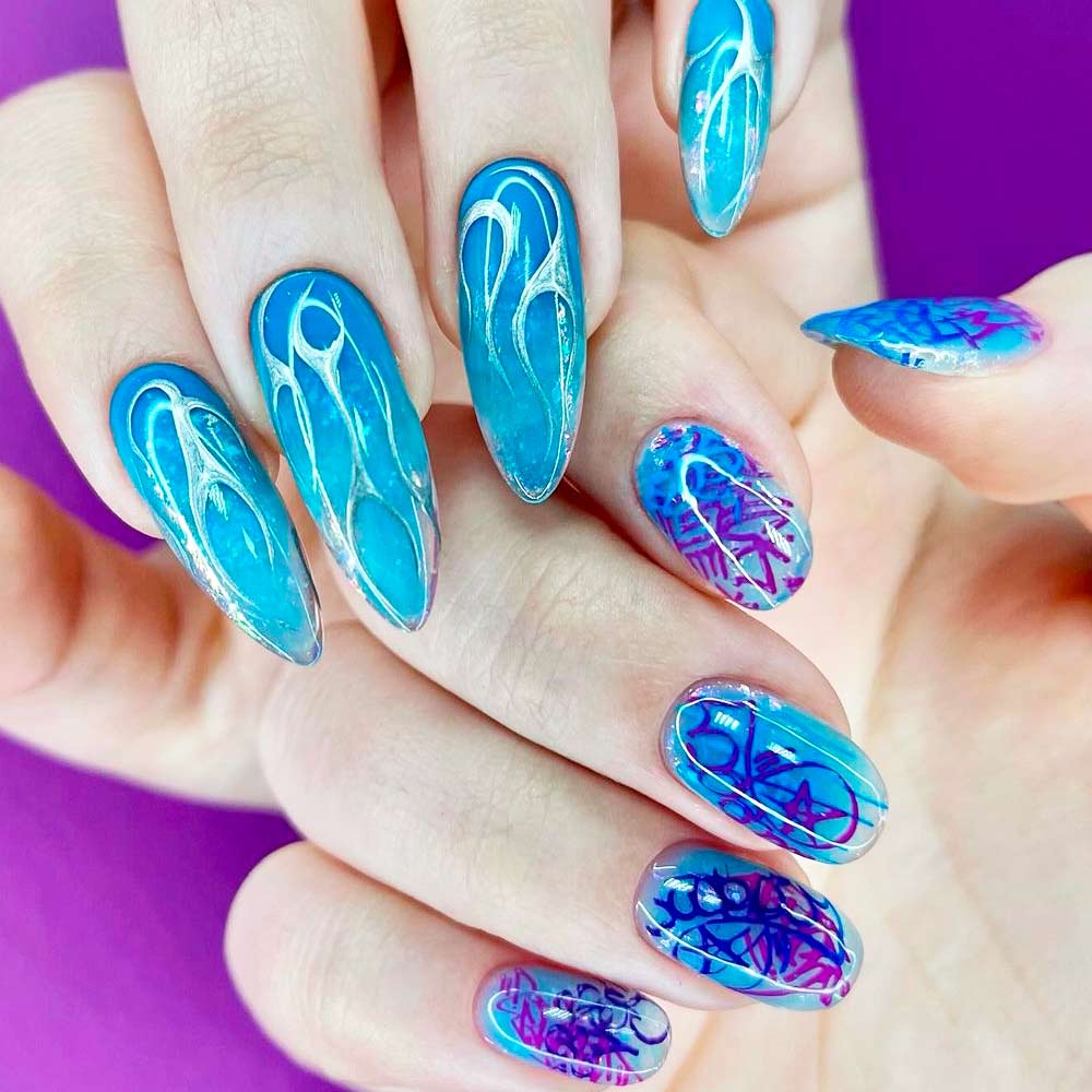 Blue Nails: The Hottest Trend of The Season