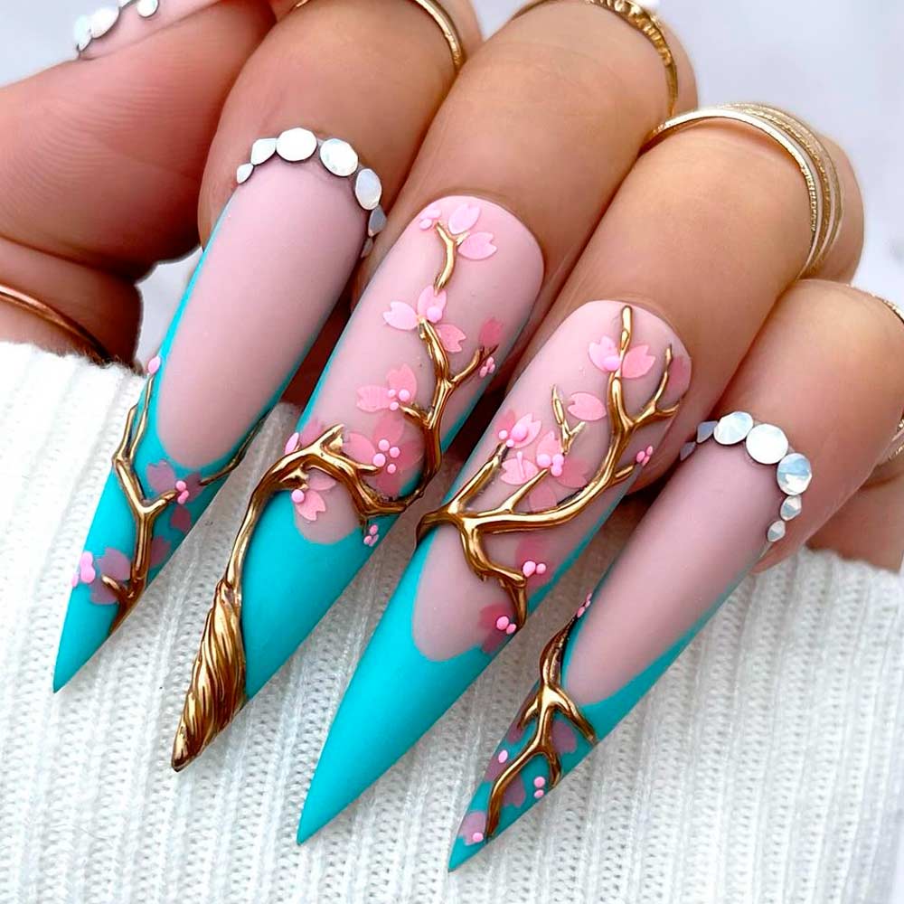 35 Long Nails Designs For Your Statement-Making Mani