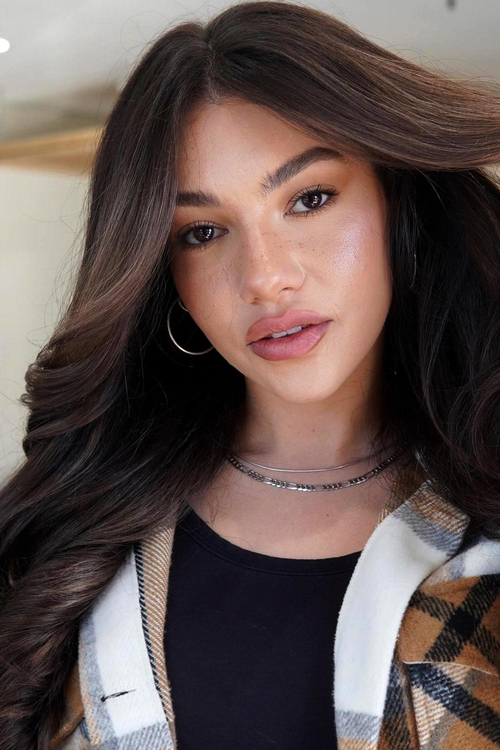 The Allure of Dark Brown Hair Magic